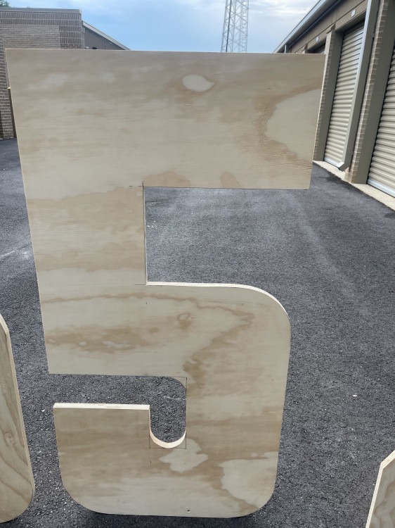 4ft Number (5) - Prop House Party Decatur GA